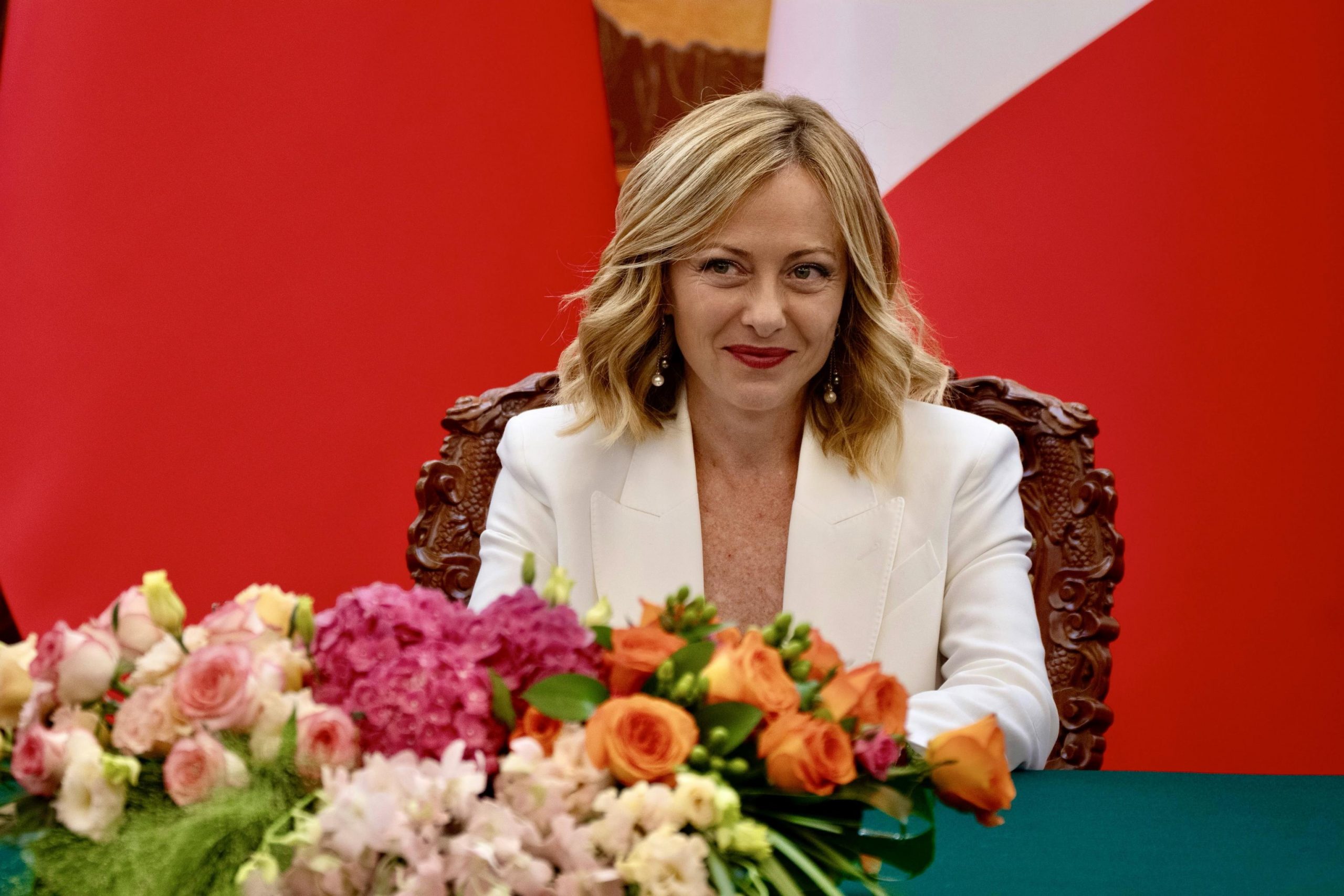 Pechino, oggi Meloni incontra Xi Jinping